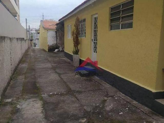 Terreno 480m² = 10 x 48 com duas casas frente e fundos