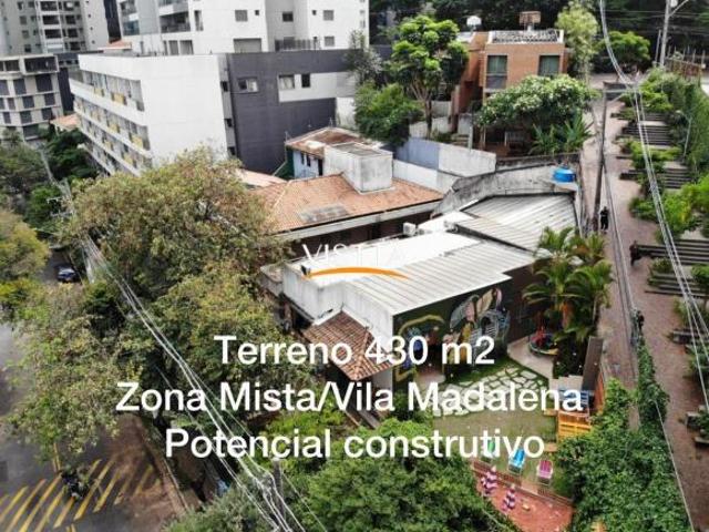 Terreno 430 m2, Zona Mista na Vila Madalena com Alto Potencial