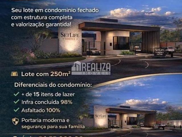 Terreno para venda em Conjunto Margarida Rosa de Azevedo, Ub
