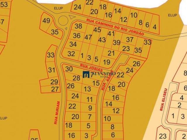 Terreno 603m² à venda no Condomínio Morada de Deus AMOBB Jardim Botânico