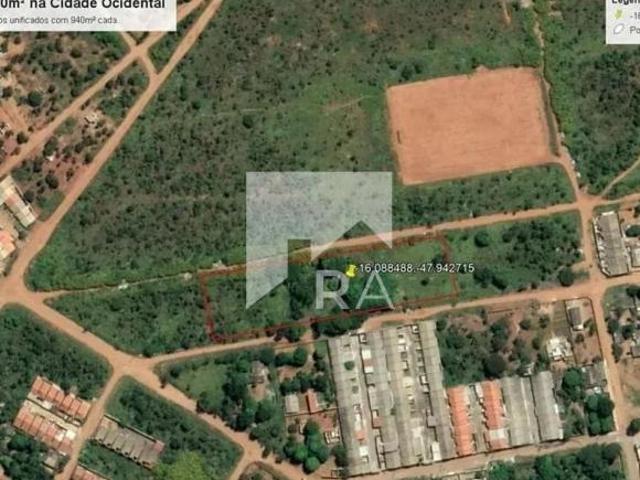 TERRENO 8.460M² MANSÕES RECREIO ESTRELA D&amp amp &amp amp #35 039 ALVA III CIDADE OCIDENTAL GO