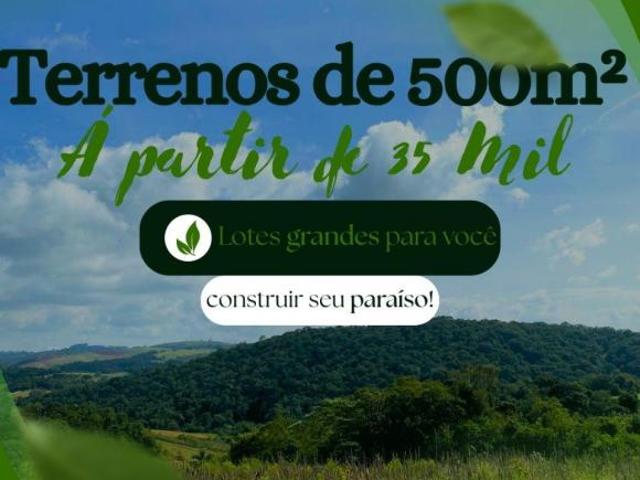 Terrenos a partir de 500 m², localizados no Bairro Colégio