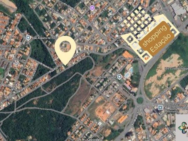 Terrenos à venda no Jardim Flamboyant, Cuiabá – 864m² ao lado do Shopping Estação, prontos para cons