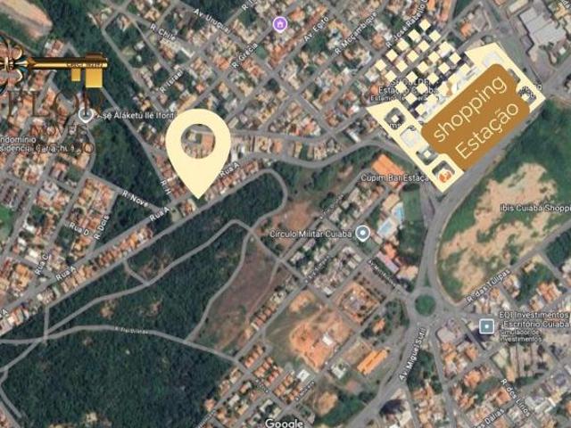 Terrenos à venda no Jardim Flamboyant, Cuiabá – 864m² ao lado do Shopping Estação, prontos para cons