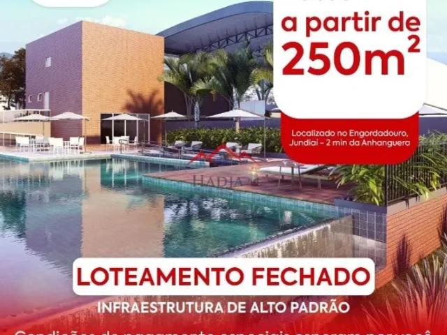 Terrenos a venda condomínio fechado Villaggio Engordadouro em Jundiaí SP