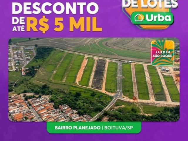 Terrenos à venda em Boituva/SP com Condições Especiais de Lançamento