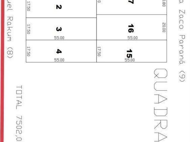 Terrenos à venda, 7502 m² por R$ 15.000.000 Independência Cascavel/PR