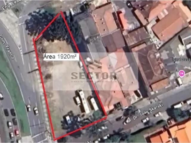 Terreno para Locação • 1.920 m² • Curitiba PR