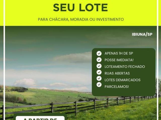 Terrenos para Chácara em IBIUNA/SP
