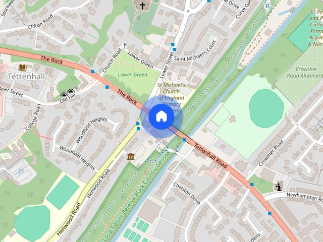 Tettenhall Road, Tettenhall