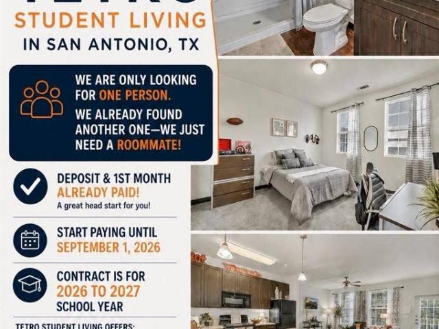 Tetro student village sublease