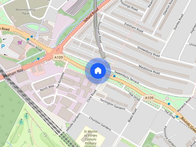 Tewkesbury Terrace, Bounds Green, London, N11