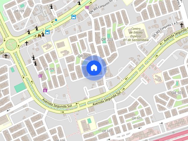 TH33937 QR 307, Samambaia sul. Apartamento com 03 quartos e 01 suíte, 120m². Agende sua visita!