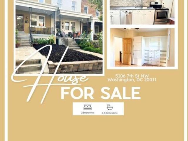 Th St Nw, Washington, Home For Sale