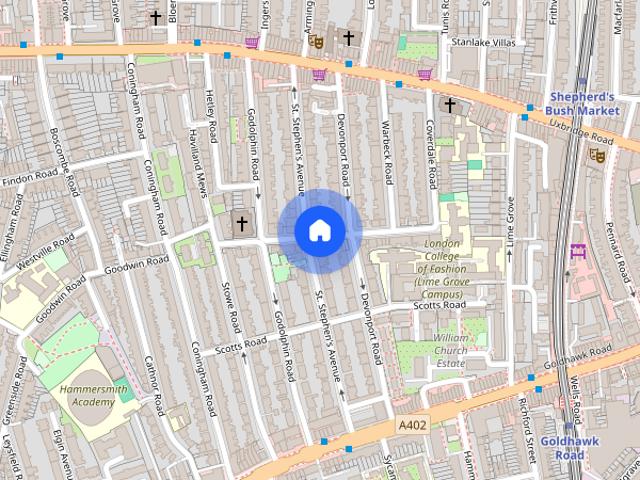 Thornfield Road, Shepherds Bush, W12