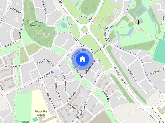 Thackerey Crescent, Milton Keynes, Buckinghamshire, MK4