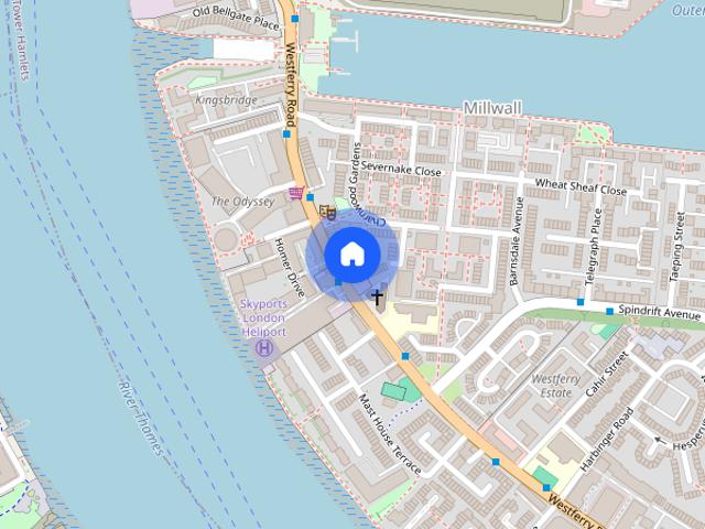 Thames Circle, Isle Of Dogs, London, E14