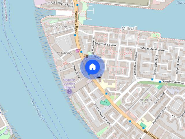 Thames Circle, Isle Of Dogs, London, E14
