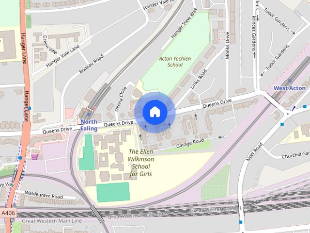 Thanet Court, Queens Drive, West Acton