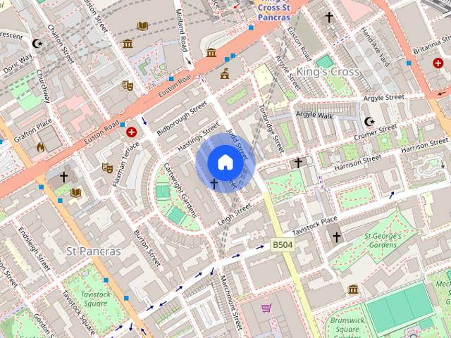 Thanet Street, Bloomsbury, WC1H
