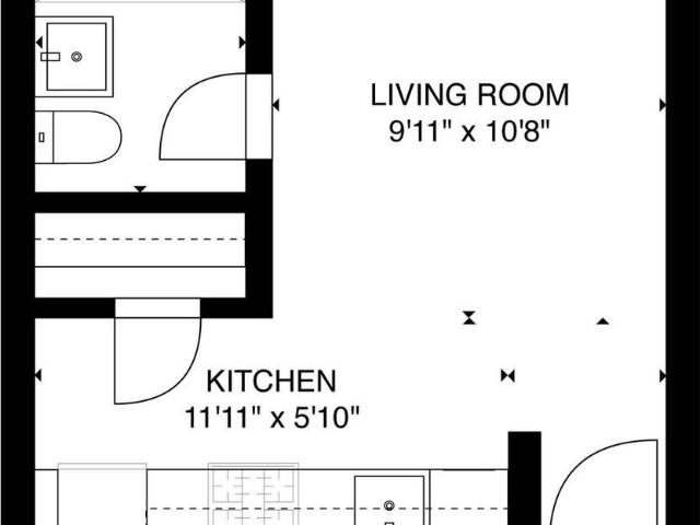 The 1521 Sherwin Studio Apartment for Rent at 1521 W Sherwin Ave, Chicago, IL 60626 Rogers Park