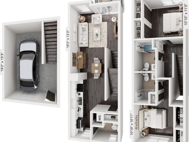 The 41 2 Bedroom Apartment for Rent at 2021 W 41st St, Cleveland, OH 44113 Ohio City
