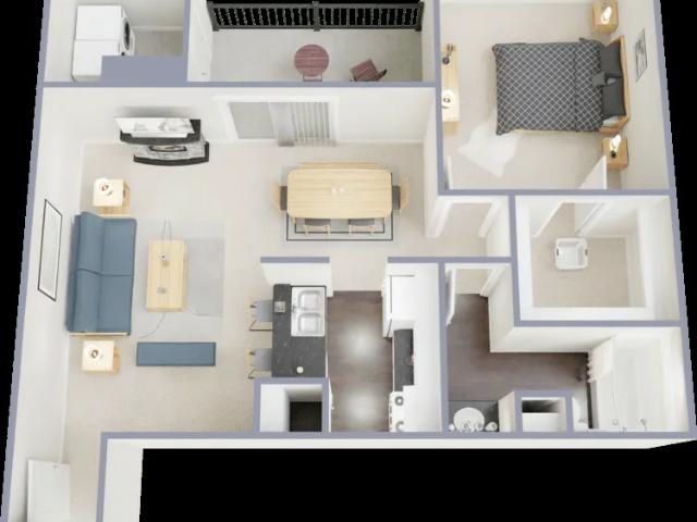 The 910 Apartments 1 Bedroom Apartment for Rent at 910 Cypress Station Dr, Houston, TX 77090