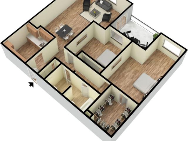 The Court at Northgate 1 Bedroom Apartment for Rent at 11300 3rd Ave Ne, Seattle, WA 98125 Pinehurst