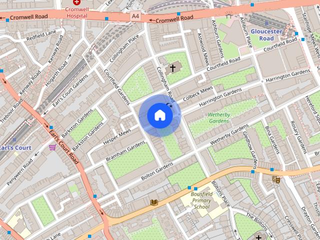 THE COLLINGHAM, COLLINGHAM GARDENS, London, SW5
