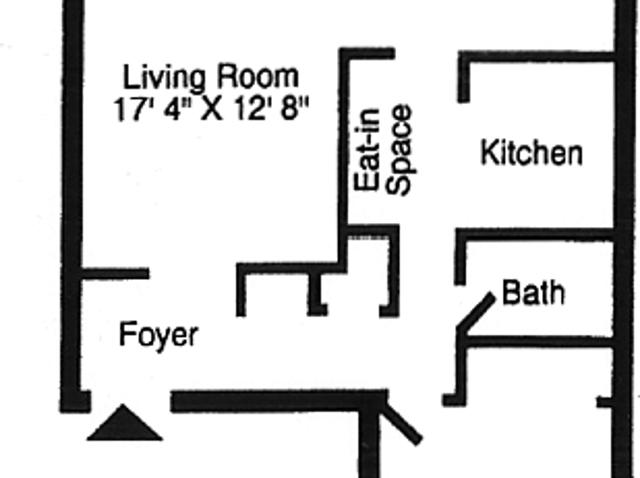 The Commons at Cowan Boulevard 1 Bedroom Apartment for Rent at 2352 Cowan Blvd, Fredericksburg, VA 22401