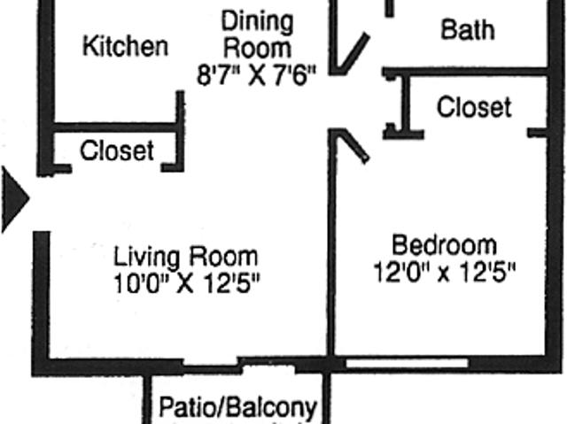 The Commons at Cowan Boulevard 1 Bedroom Apartment for Rent at 2352 Cowan Blvd, Fredericksburg, VA 22401