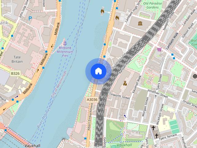 The Corniche, Albert Embankment, London, SE1