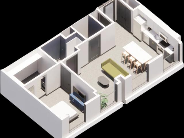 The Carrara on Farnam 1 Bedroom Apartment for Rent at 1904 Farnam St, Omaha, NE 68102 Downtown Omaha