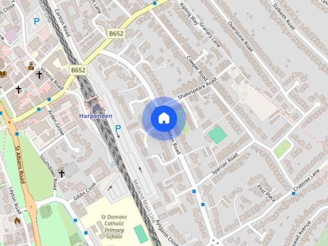 The Cedars, Milton Road, Harpenden, Hertfordshire, AL5