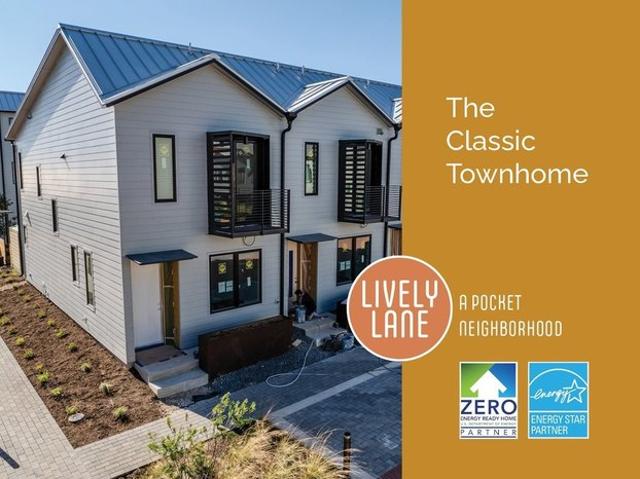 The Classic Townhome Plan Lively Lane Community