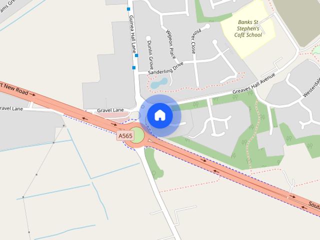 The Close, Banks, PR9