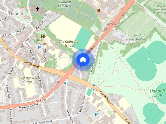 The Crescent, Llandaff