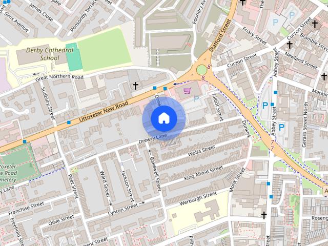 The Ashbourne, Drewry Court, Uttoxeter New Road, Derby, Derbyshire, DE22 3XH