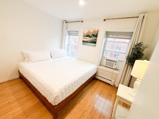 The available room is spacious and includes access