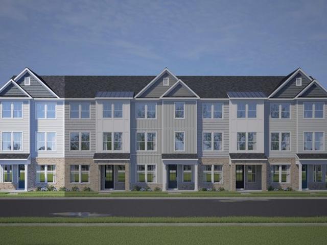 The Avery Exterior Plan Forestville Yard Townhomes Community
