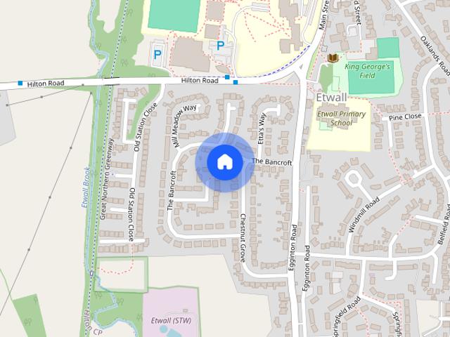The Bancroft, Etwall, Derbyshire