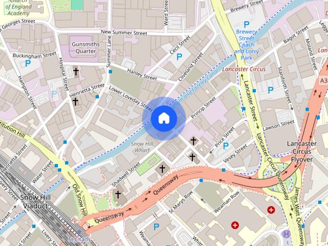 The Barker, Snowhill Wharf, Shadwell Street, B4