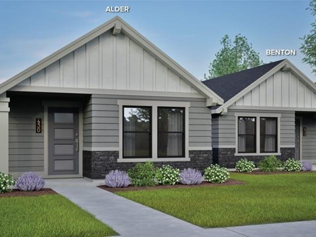 The Benton Townhome Plan Hearthstone at Redmond Ranch Community