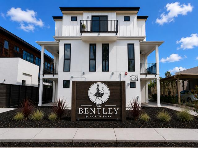 The Bentley @ North Park Historic Roots. Modern North Park Living