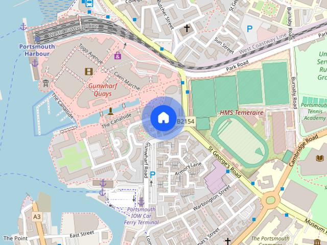 The Blue Building, Gunwharf Quays, Portsmouth, PO1