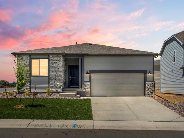 The Blue Mesa Plan Poudre Heights: The Lakes Collection Community