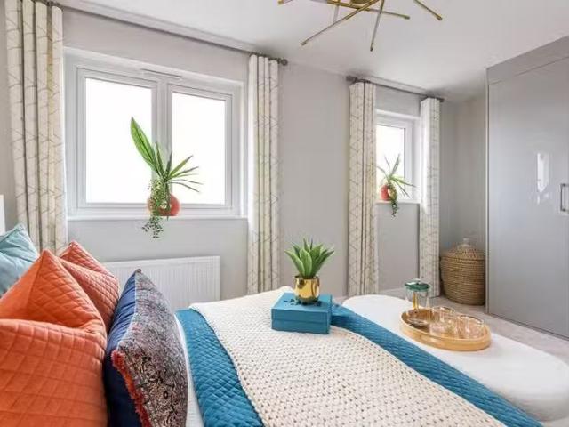 The Bryce Plot 105 at Farrier. 3 bed terraced house for sale.