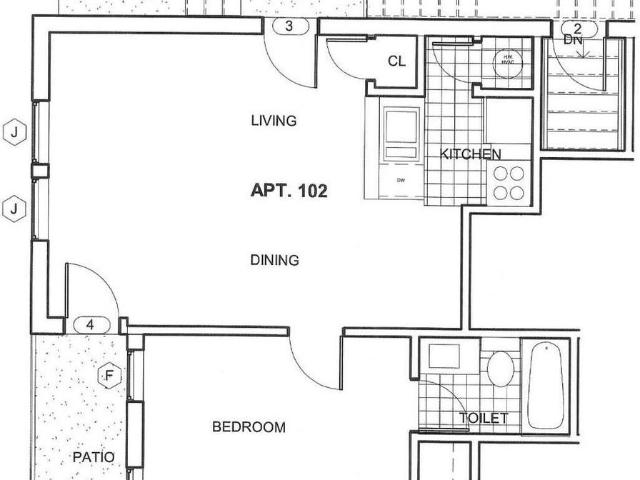 The Breighton at Paseo 1 Bedroom Apartment for Rent at 2930 N Shartel Ave, Oklahoma City, OK 73103 Paseo