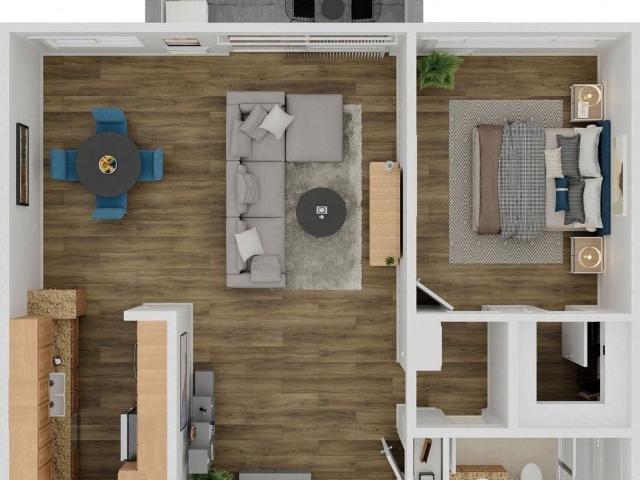 The Brentwood Tuscany 1 Bedroom Apartment for Rent at 11611 Chenault St, Los Angeles, CA 90049 Brentwood