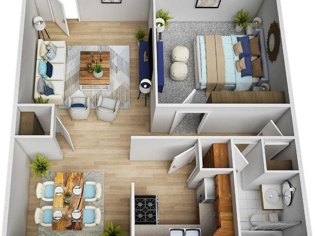 The Bronte East 1 Bedroom Apartment for Rent at 325 W 5th St, Mesa, AZ 85201